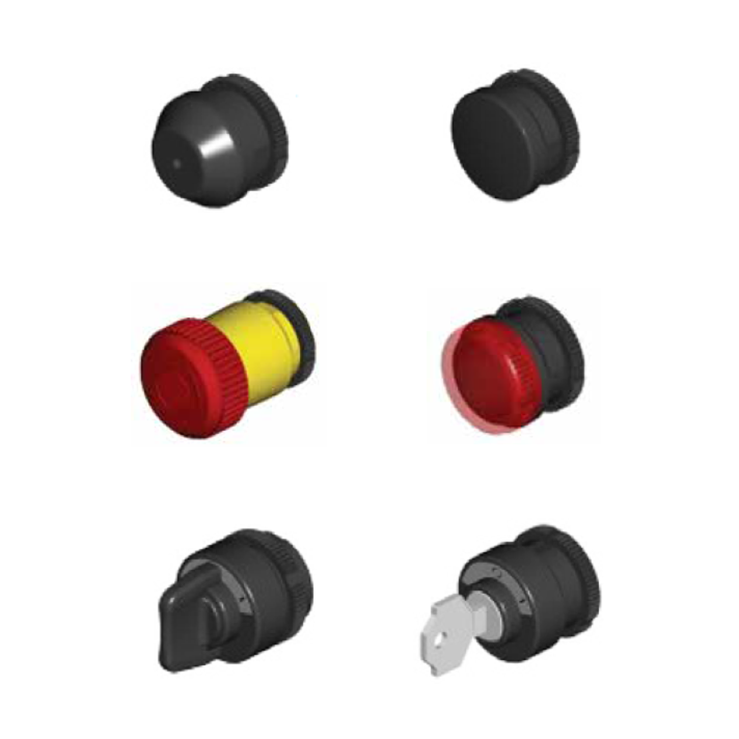 Pendant Controller Interchangeable Switches - Control Element – Rapid ...
