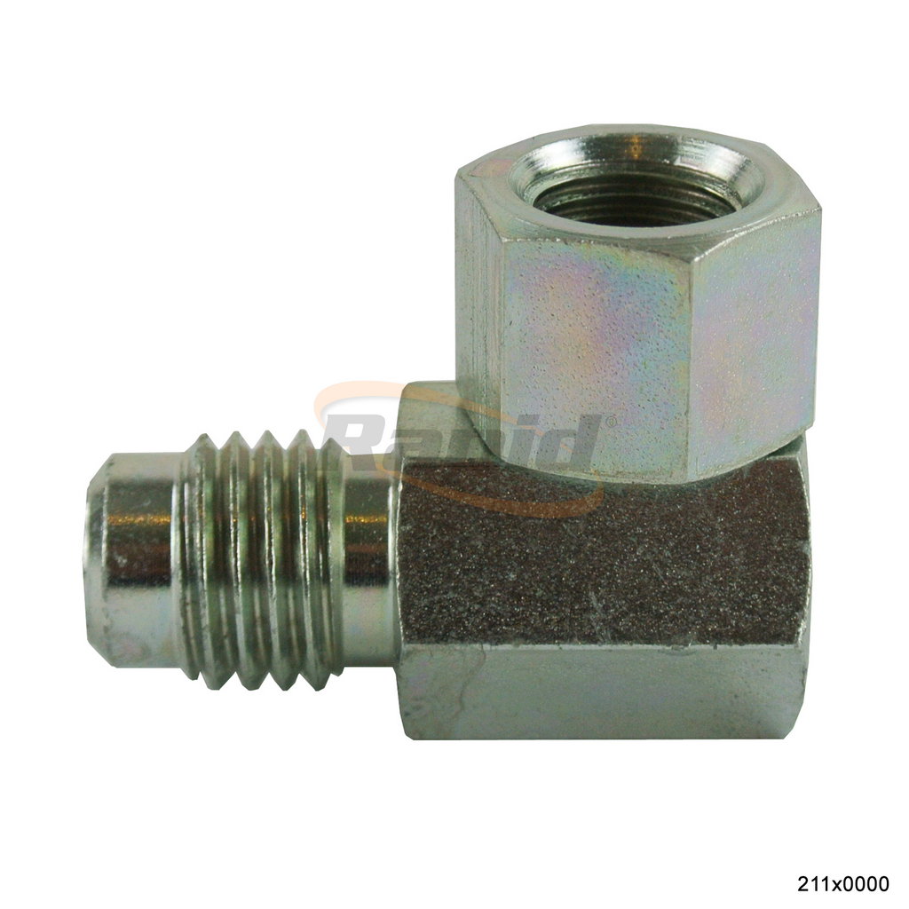 1/4" BSPP Swivel Gauge Adaptor To 1/4" BSPP Male – Rapid Hydraulics