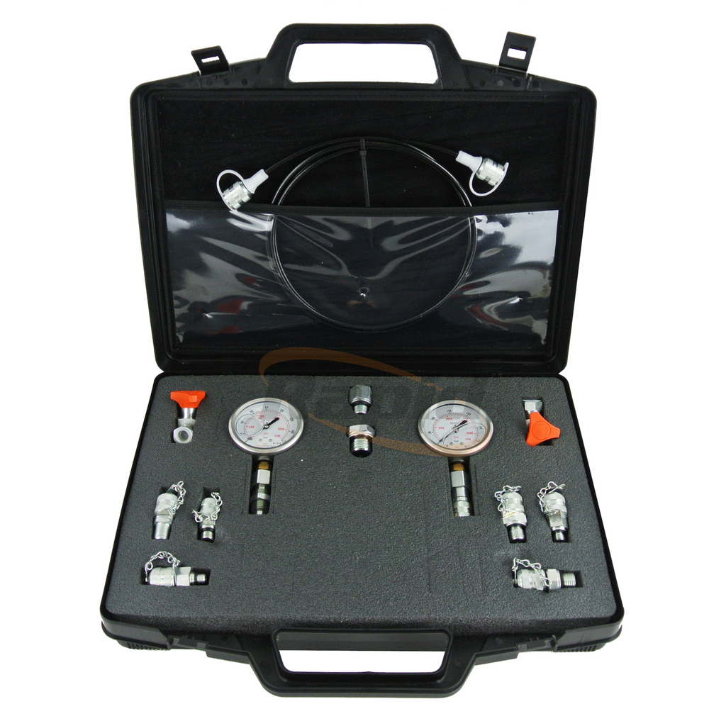 Pressure Gauge (2) Test Kit with Test Points – Rapid Hydraulics