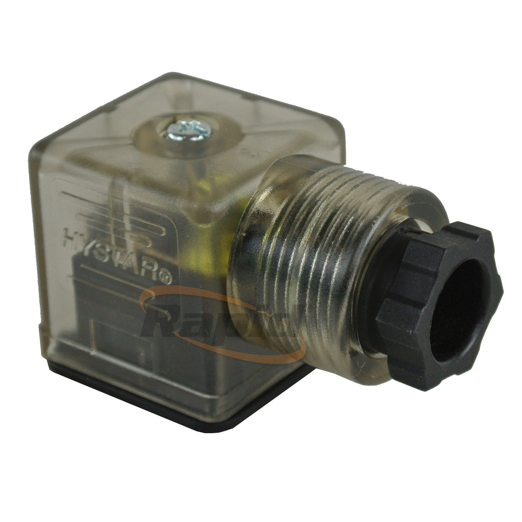 DIN Plugs 43650 Form A 2-Pole + PE – Rapid Hydraulics