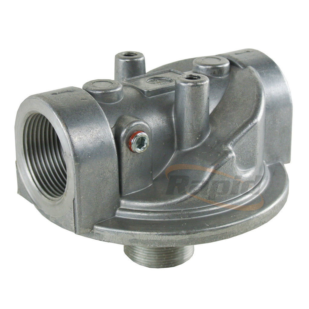 Spin On Filter Head, Dual ,Side By Side, Suction – Rapid Hydraulics